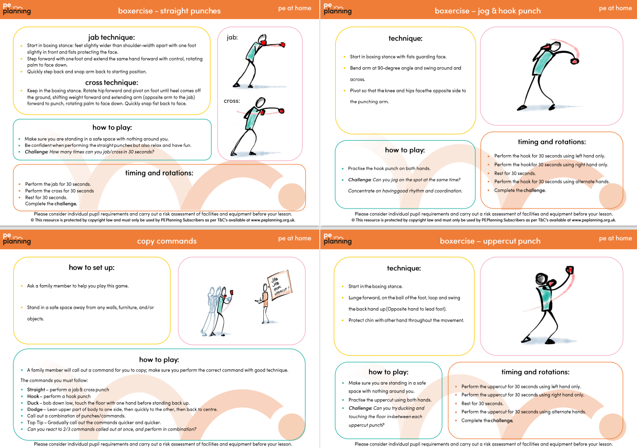 7 PE Activities That Are Easy at Home - PE Planning