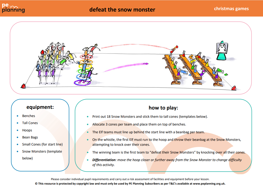 7 Fun Winter PE Activities | PE Planning